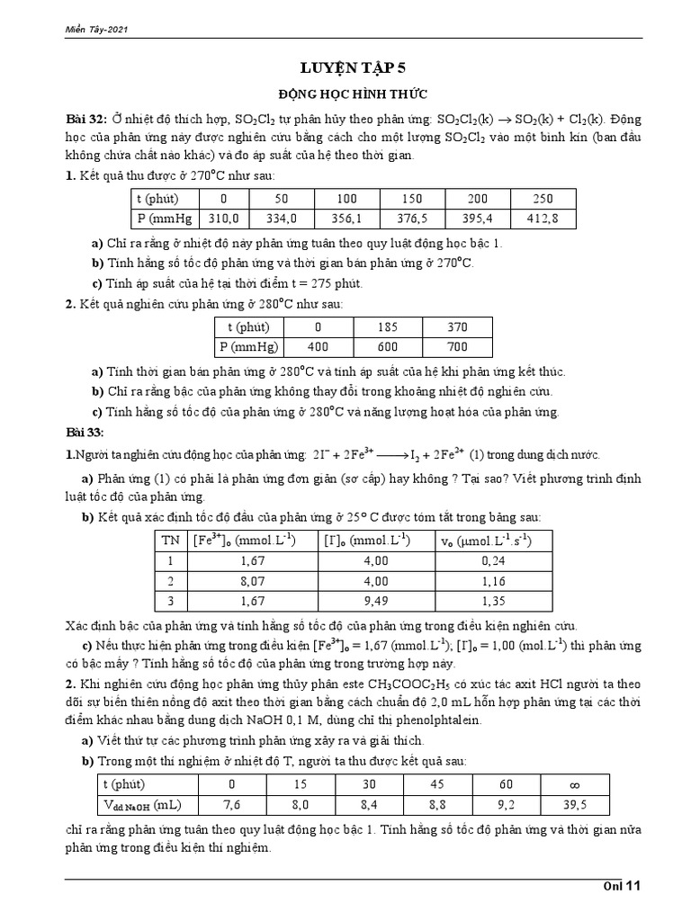 Luyen Tap 5-DT | PDF