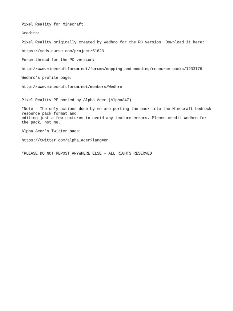 Credits | PDF