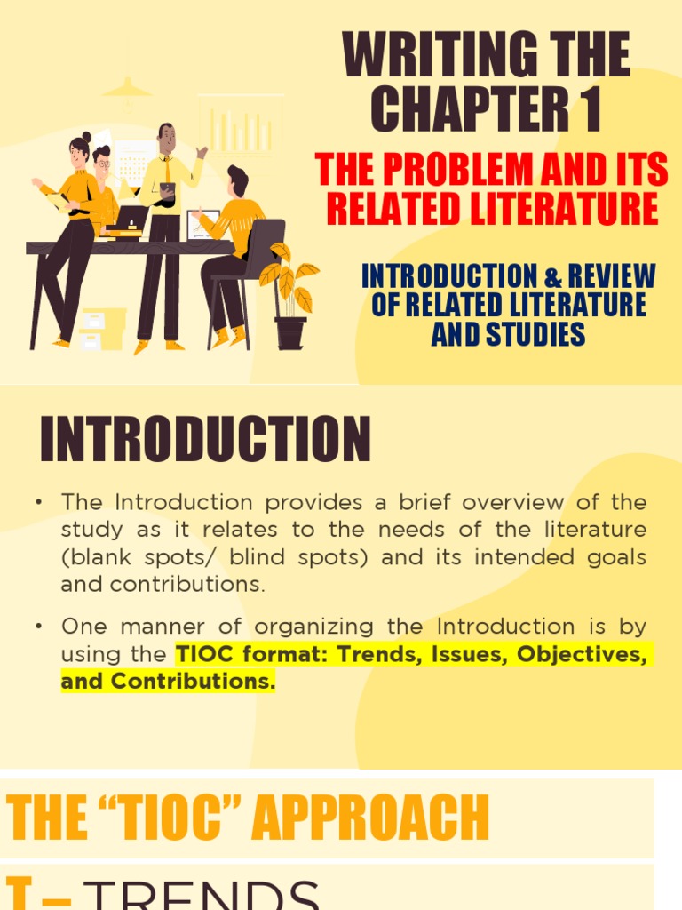 TIOC Approach in Research Writing | PDF | Teaching Method | Learning