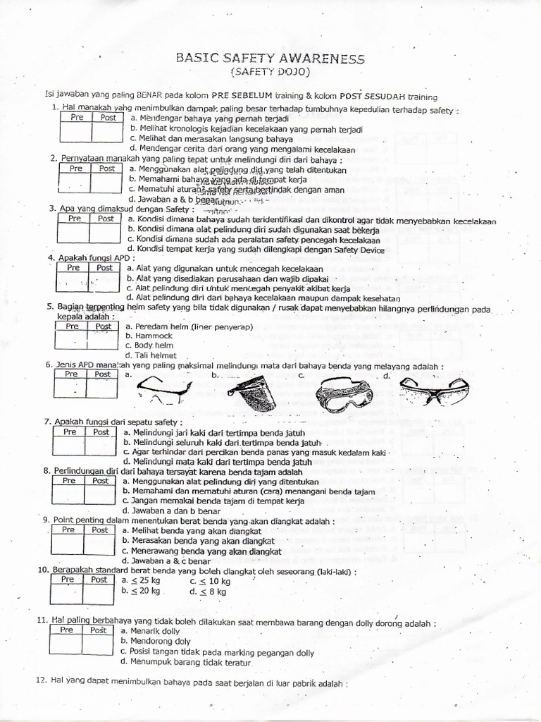 Basic Safety Awareness | PDF