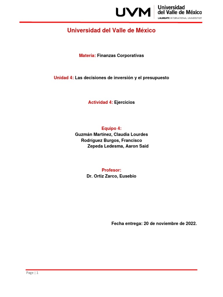 A4 - Equipo 4 | PDF