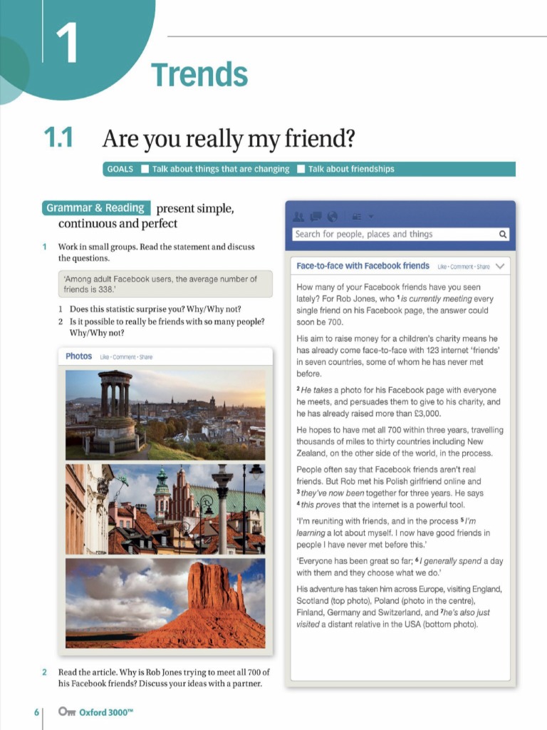 Navigate B1+ - Lesson 1 | PDF