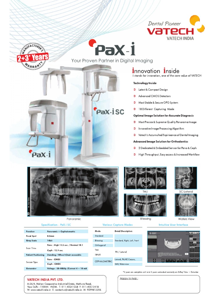 Vatech Opg Machine | PDF
