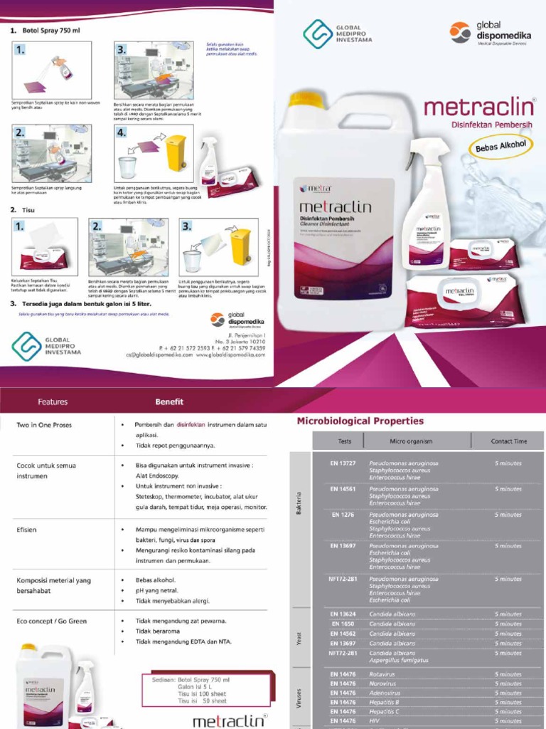 Metraclin Brosur | PDF