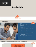 USP 645 Water Conductivity | PDF | Ion | Calibration