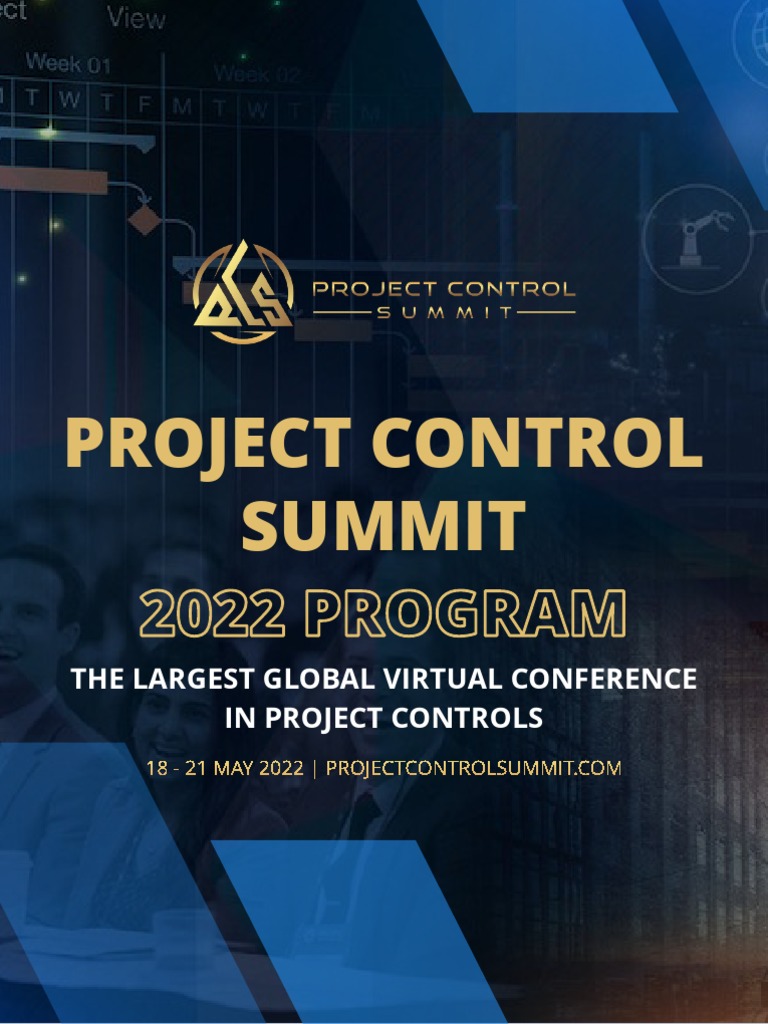 2022 Project Control Summit Program-May5 | Download Free PDF ...