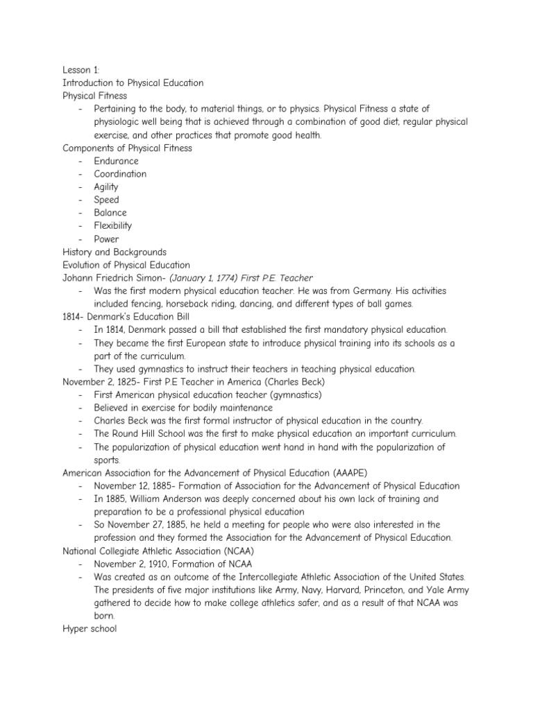 Physical Education | Download Free PDF | Human Body | Wound