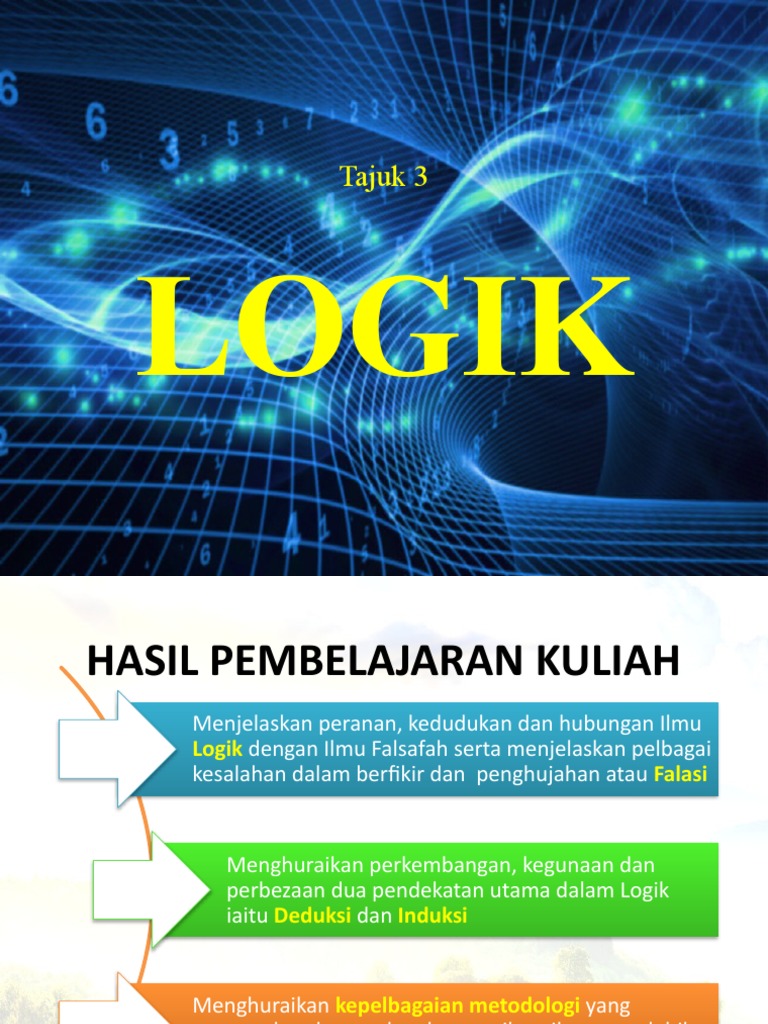 Tajuk 3 Logik | PDF