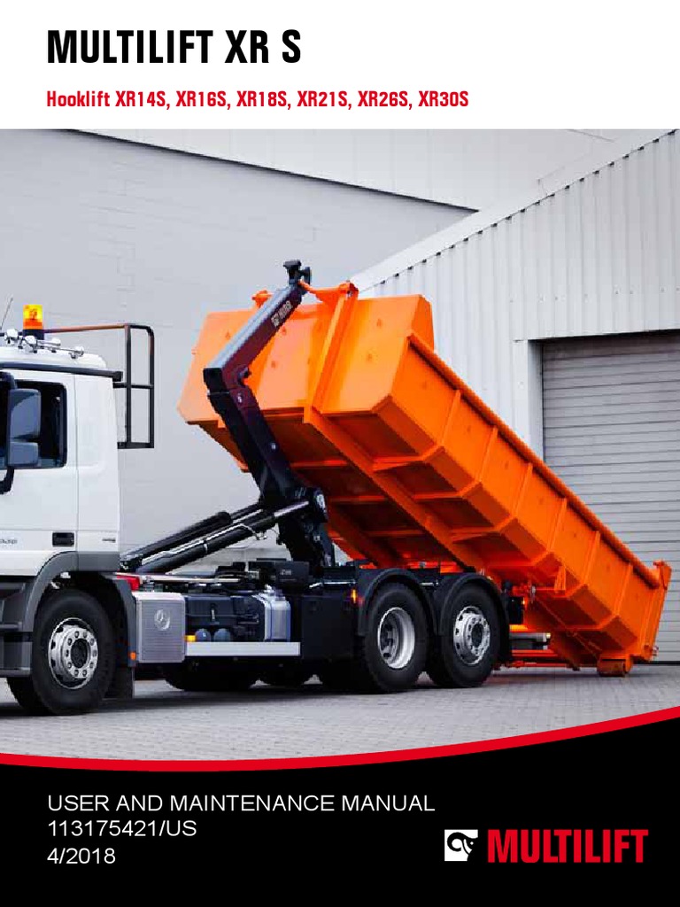 Multilift Optima Operator Manual | PDF