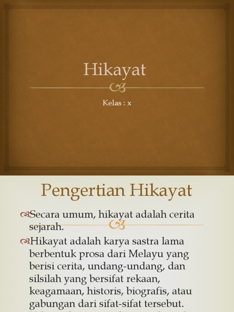 Hikayat | PDF