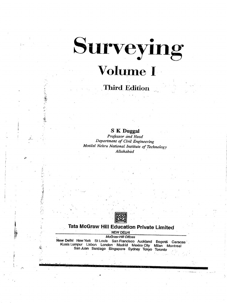 Surveying Vol 1 | PDF