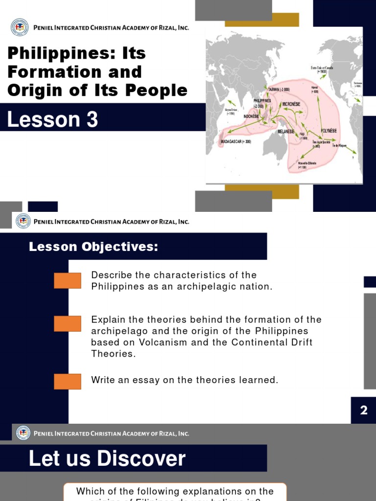 Formation and Origins of the Philippines | PDF | Philippines | Continent