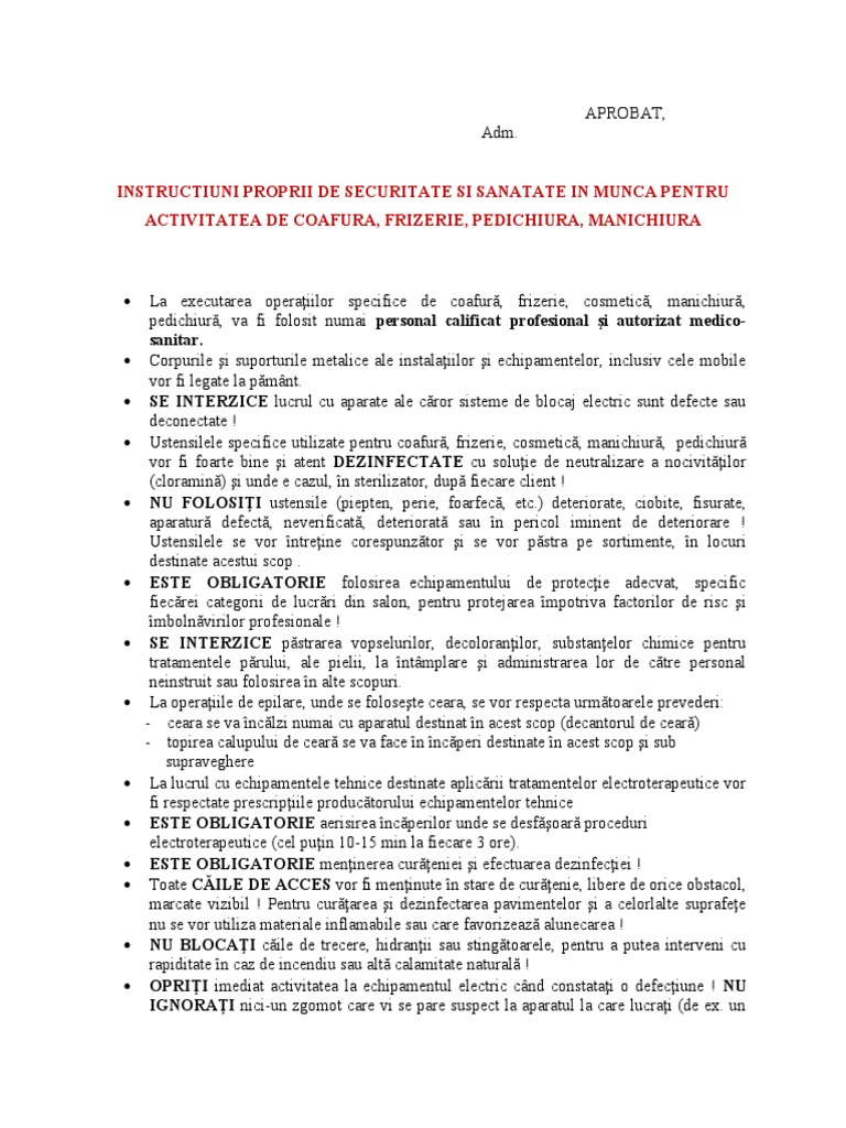 Instructiuni Hair Stylist | PDF