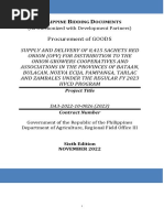 DPWH Annex II-1.1 - DPWH Standard Bidding Forms For Infrastructure | PDF | Procurement | Value ...