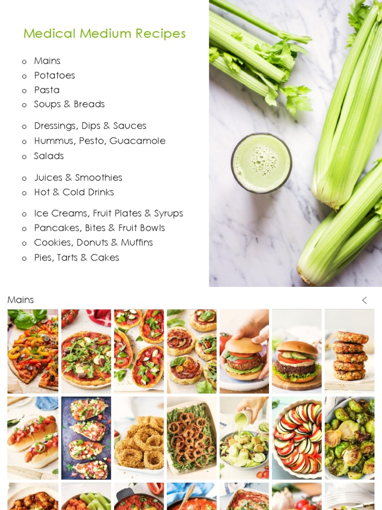 Medical Medium Recipes | PDF