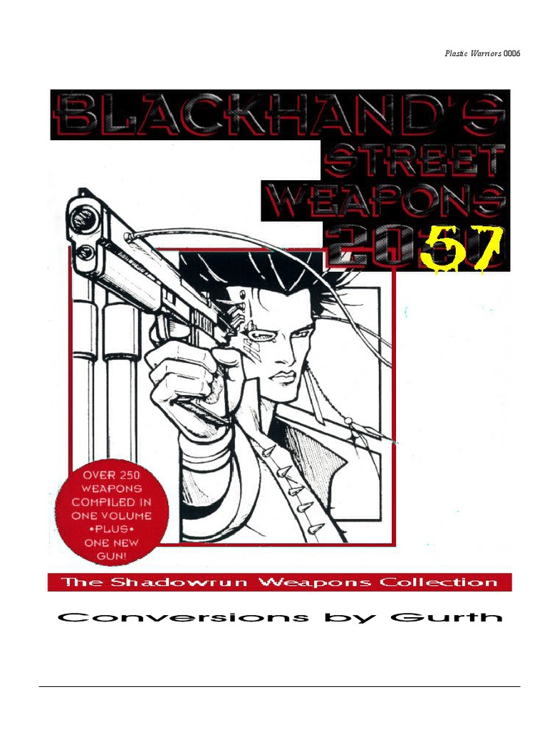 Shadowrun - Street Weapons | PDF