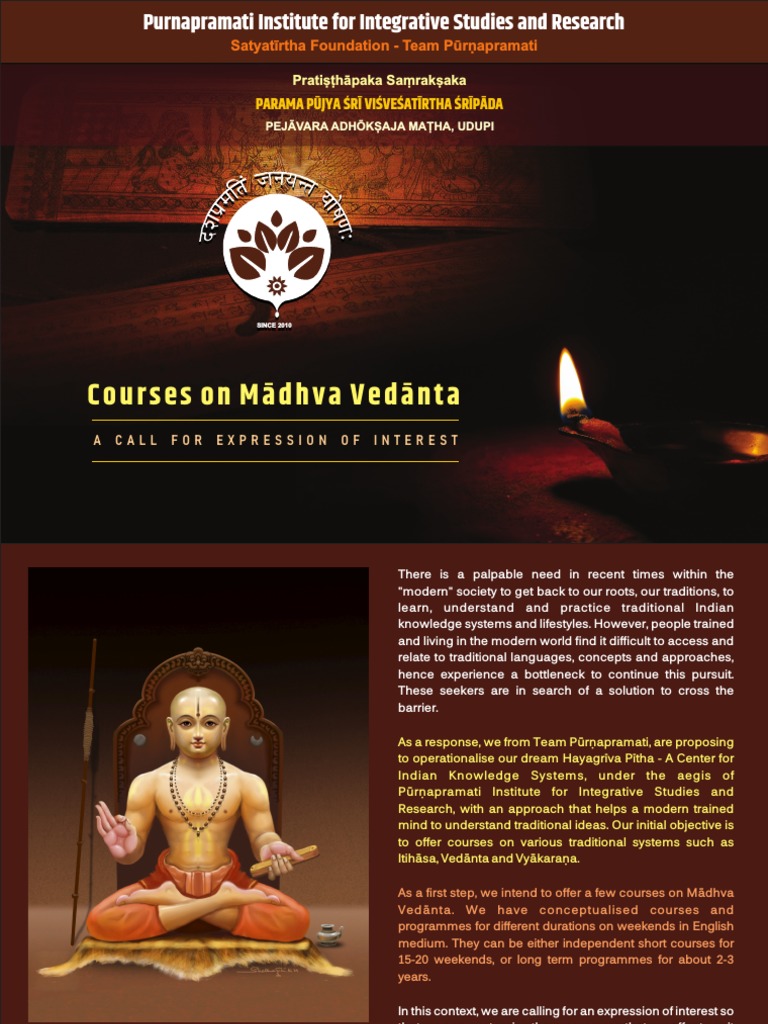 Madhva Vedanta Course | PDF