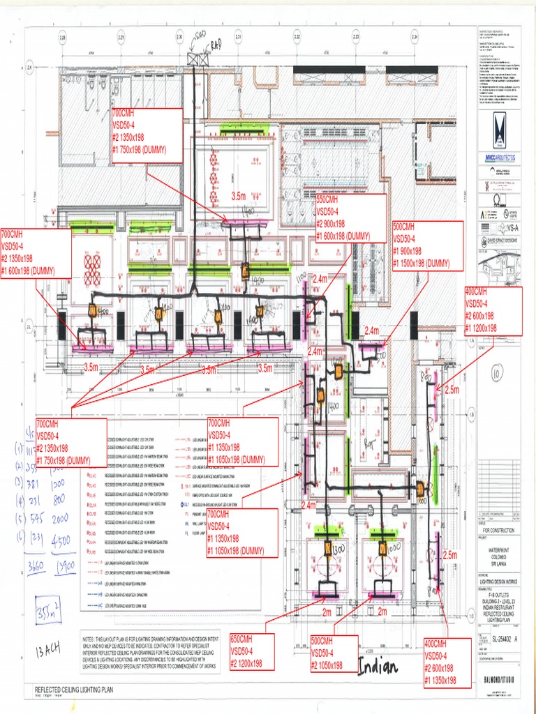 Indian Restaurant VAV Boxes Layout 20190828 | PDF