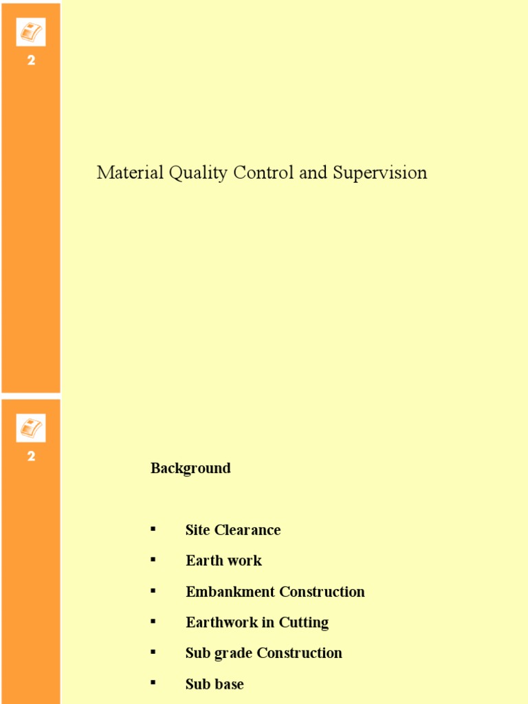 Material Quality Control & Supervision | Download Free PDF | Asphalt | Road