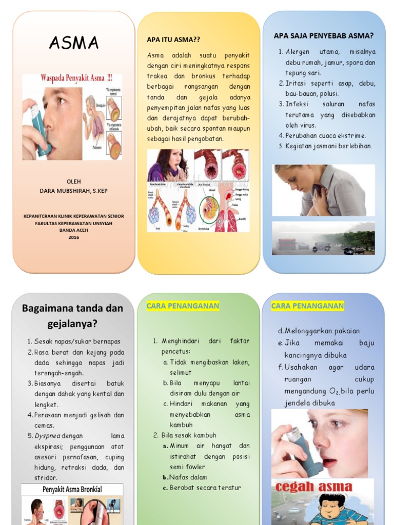 Leaflet Mengenal Asma | PDF