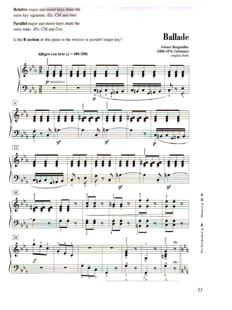 Ballade | PDF