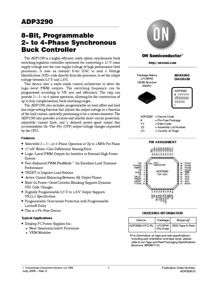 ADP3290-D | Amplifier | Mosfet