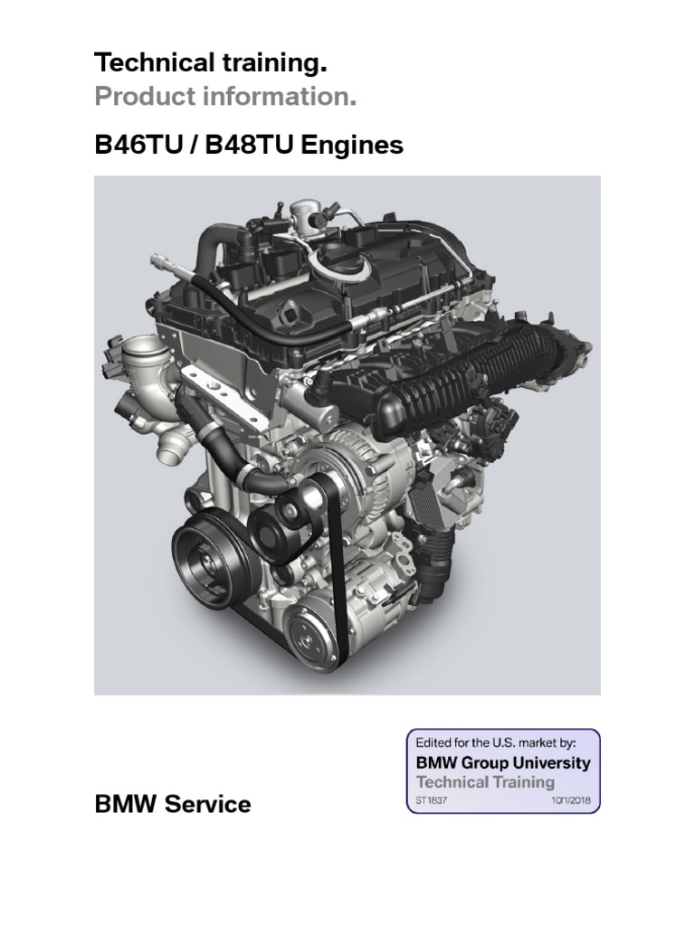 ST1837 B46TU-B48TU Engines | PDF | Turbocharger | Internal Combustion ...