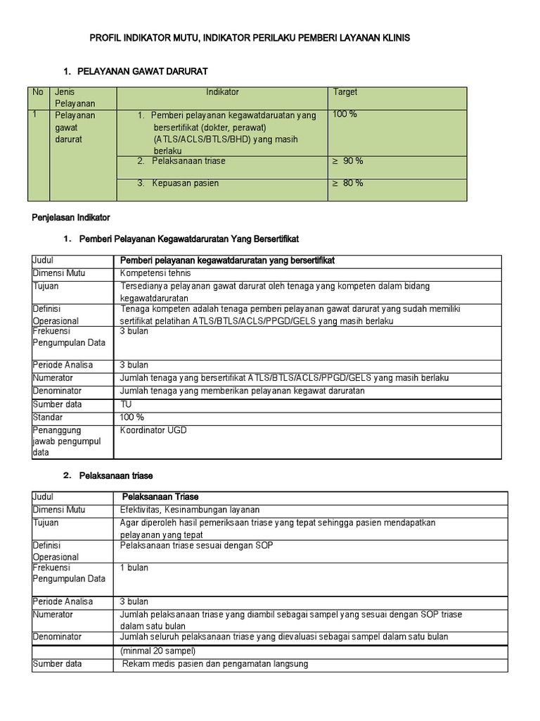 Profil Indikator Mutu | PDF | Pengembangan Diri | Sains & Matematika