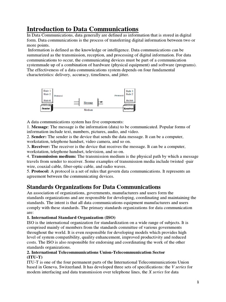 Data Communications Overview | PDF | Modulation | Frequency Modulation