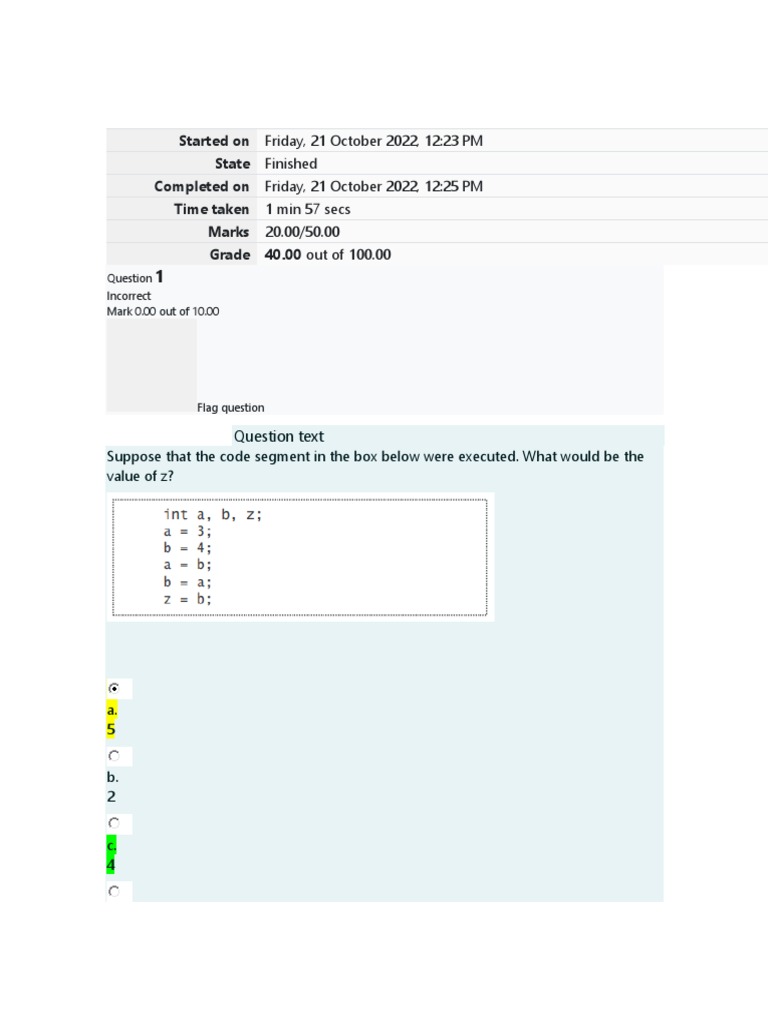 Computer Programming 1 Lab Exam Prelim | PDF