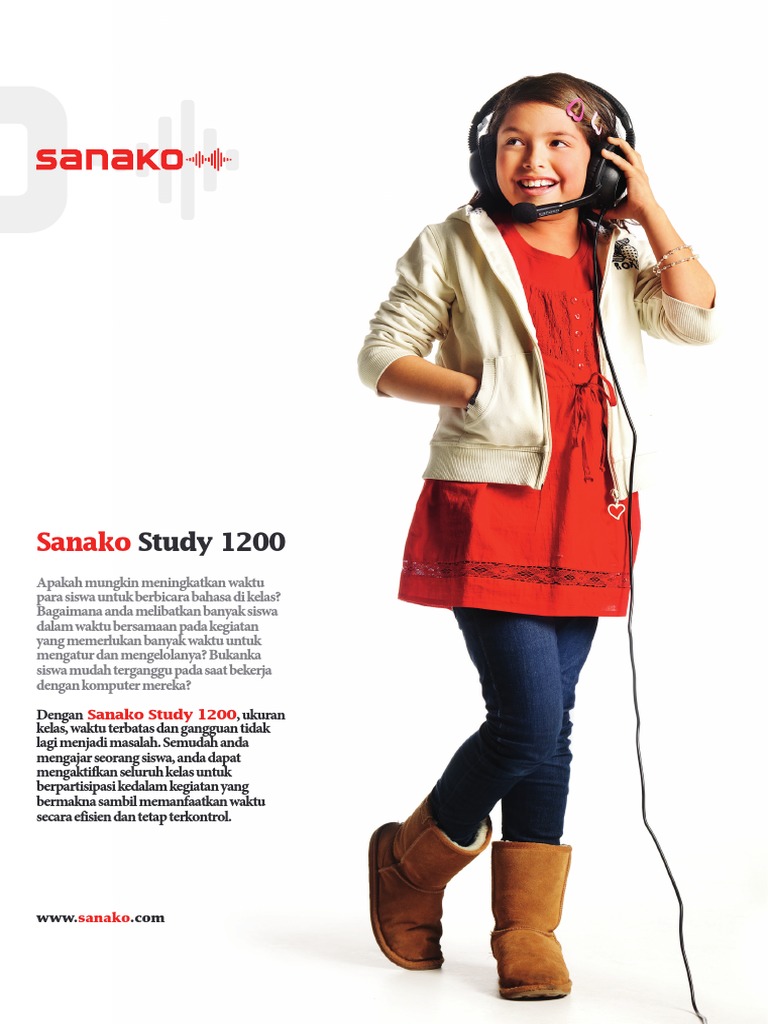 Sanako Study1200 Brochure ID | PDF | Karier & Perkembangan | Seni
