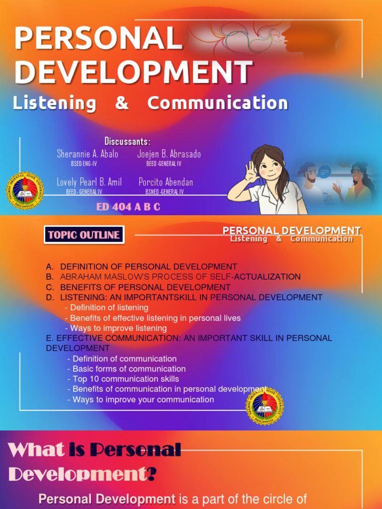 Ed 404-Listening&communication-Abalo-Abrasado-Amil-Abendan | PDF | Communication | Nonverbal ...