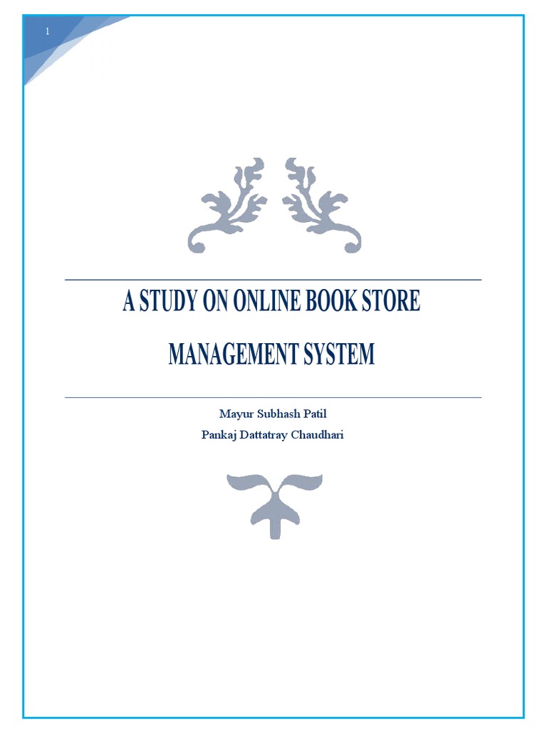 Online Book Store Management System | PDF | Online Shopping | E Commerce
