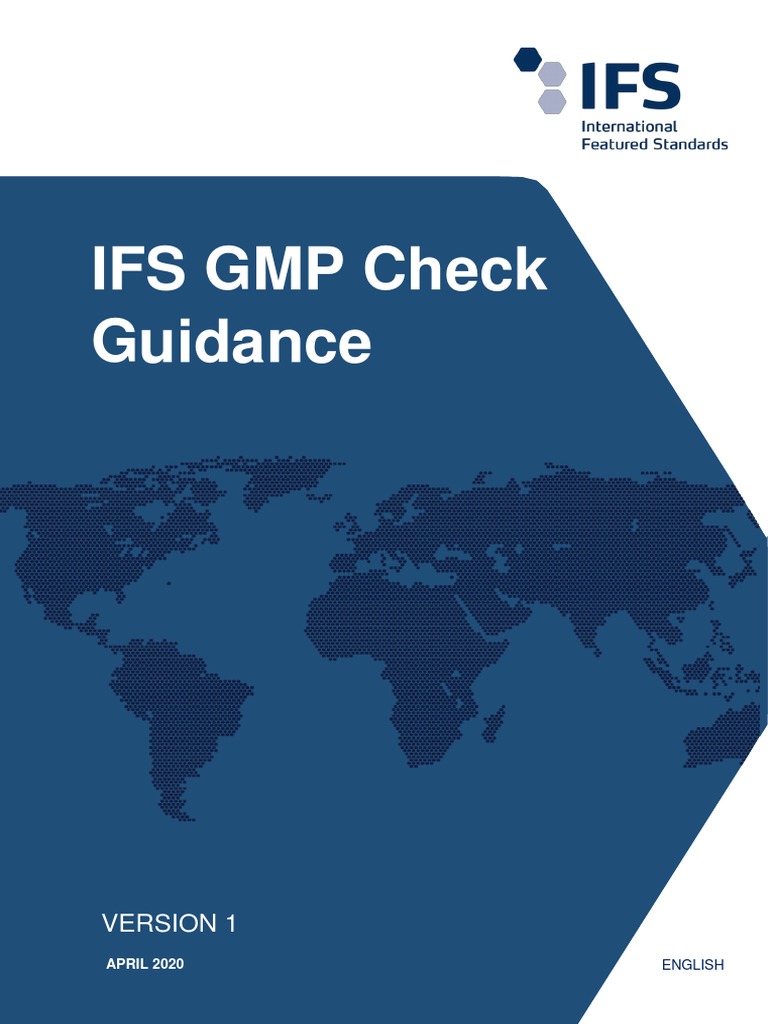 IFS GMP Check Guidance V1 EN FINAL | PDF | Audit | Business
