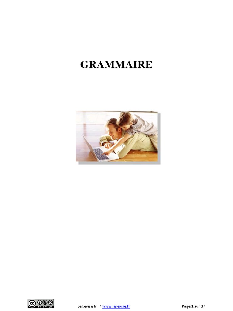 Grammaire Pour Le Cycle Primaire | PDF | Phrase | Adjectif