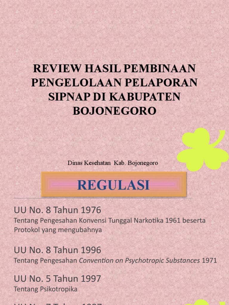 Materi Sipnap Kabid SDK 2018 | PDF