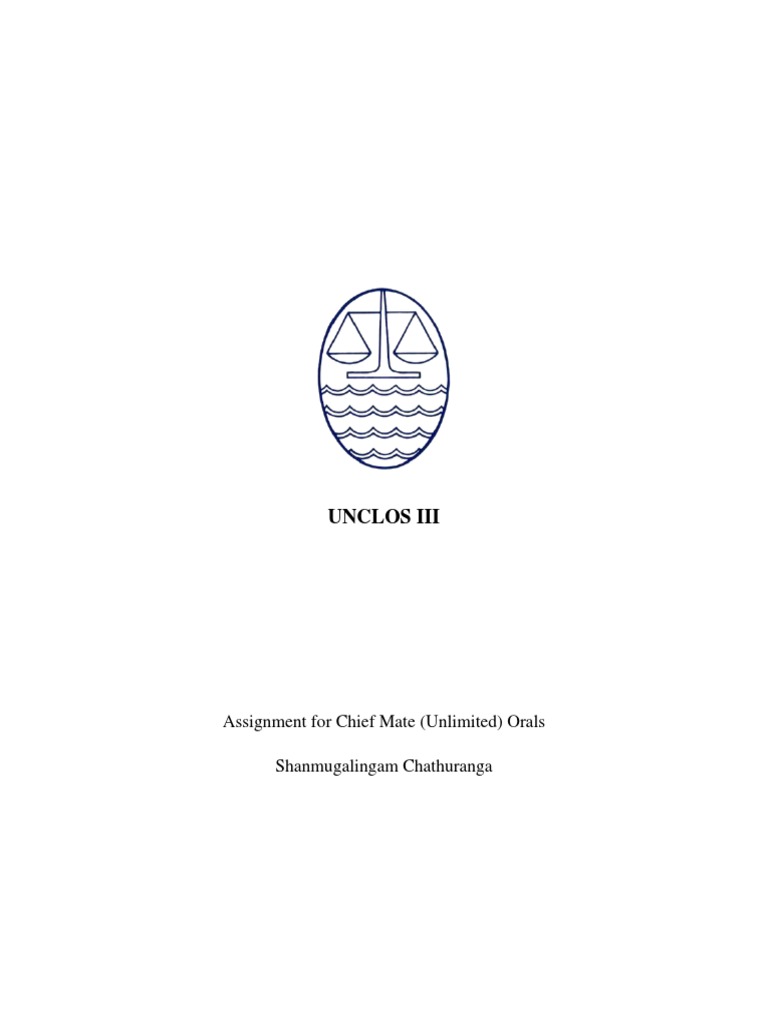 UNCLOS Assignment | PDF | Territorial Waters | United Nations ...