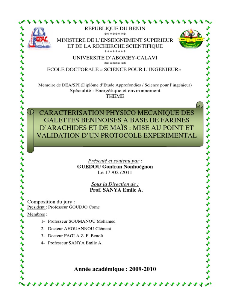 Mémoire GUEDOU Gontrand - Compressed | PDF