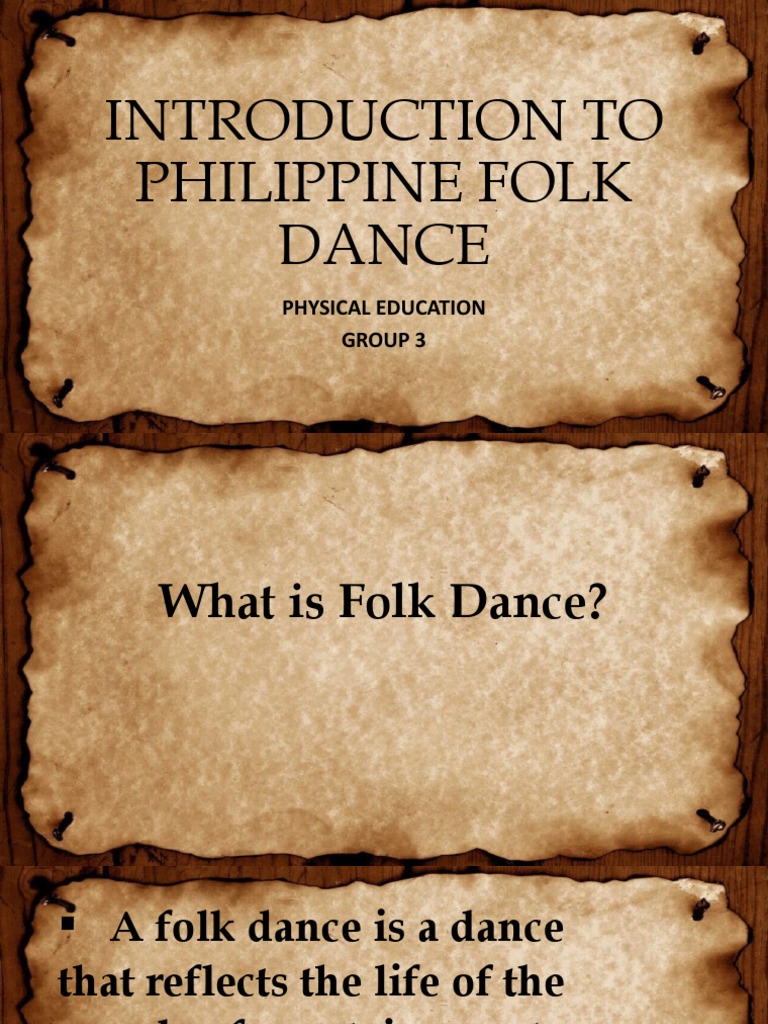 Philippine Folk Dance Overview | PDF | Dances | Folk Music