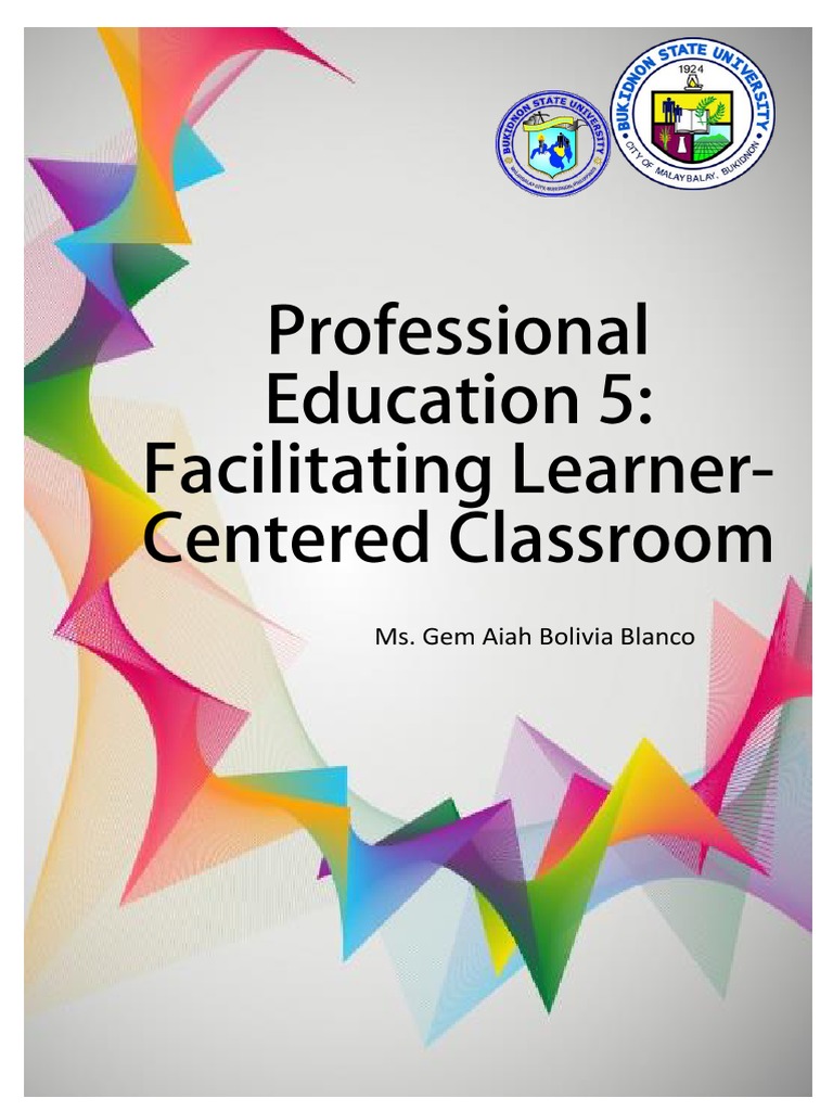 PE 5 - Facilitating Learner-Centered Classroom | PDF | Constructivism (Philosophy Of Education ...