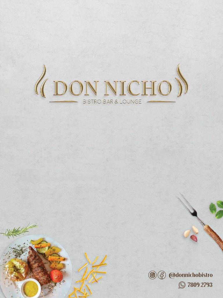 Menu Don Nicho | PDF
