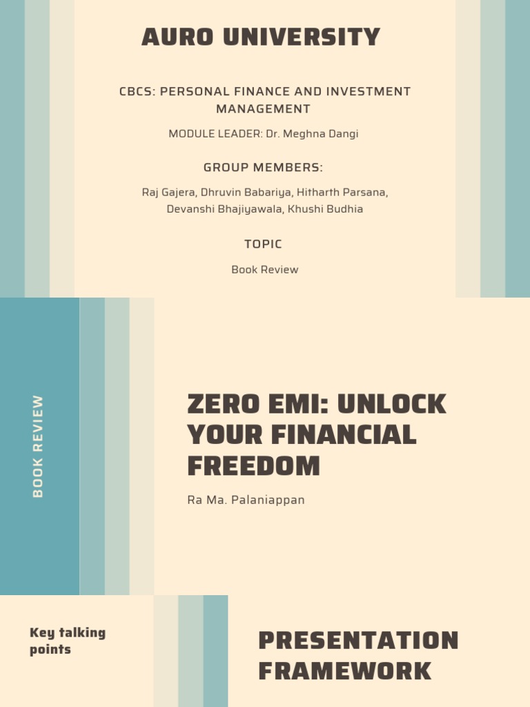 Zero EMI Book Review | PDF | Loans | Credit Card