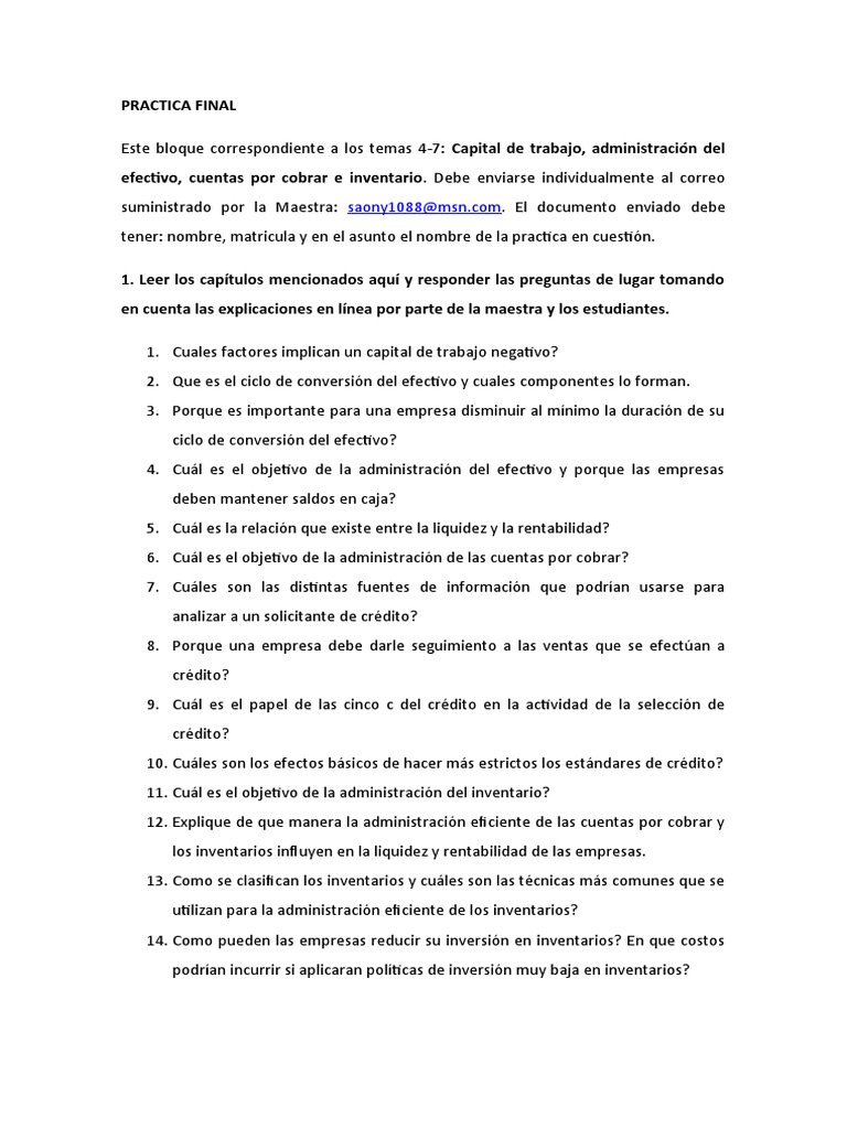 Practica Final | PDF