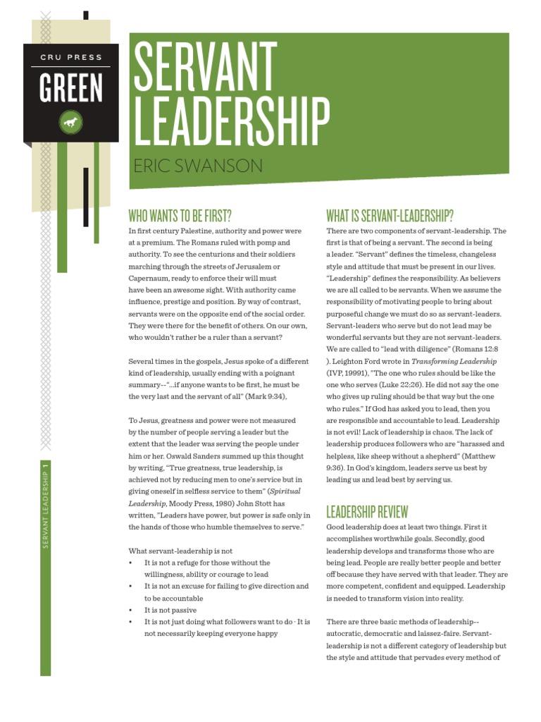 Servant Leadership | PDF
