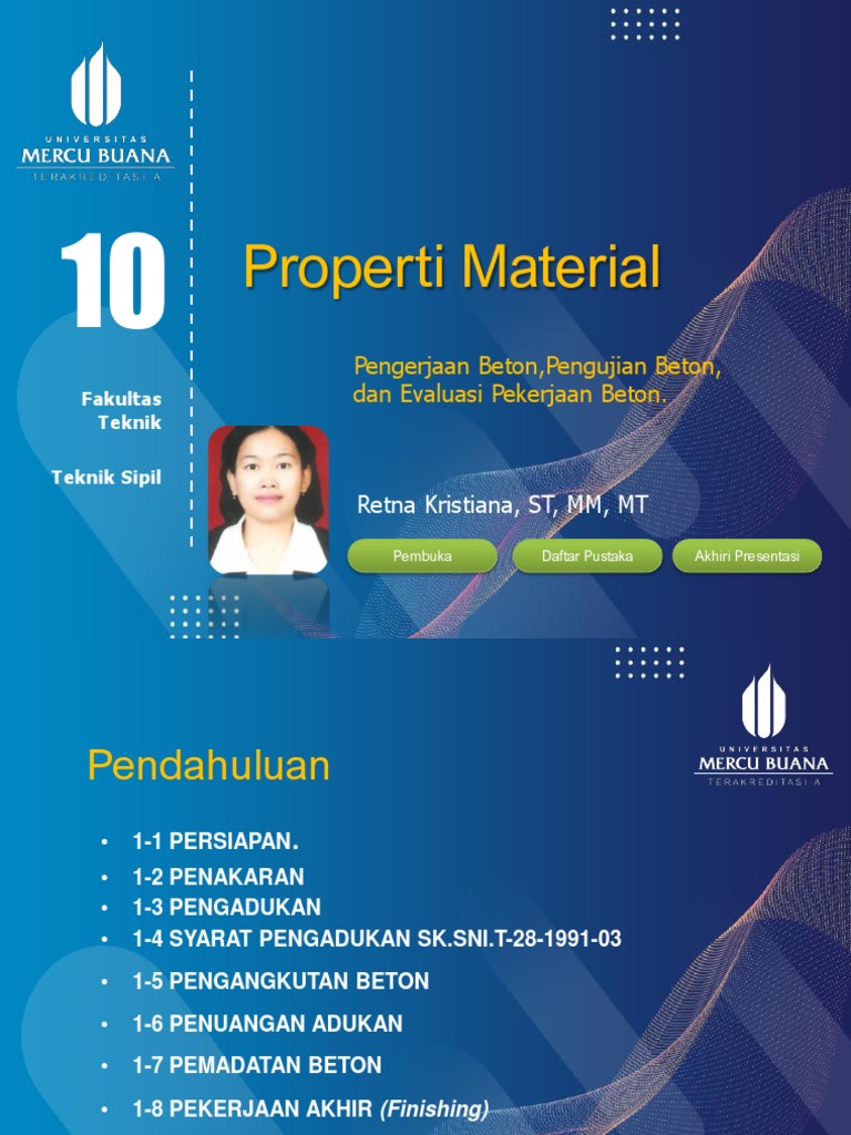Modul 10 Properti Material | PDF