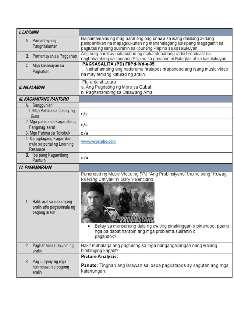 Lesson Plan For TRF | PDF