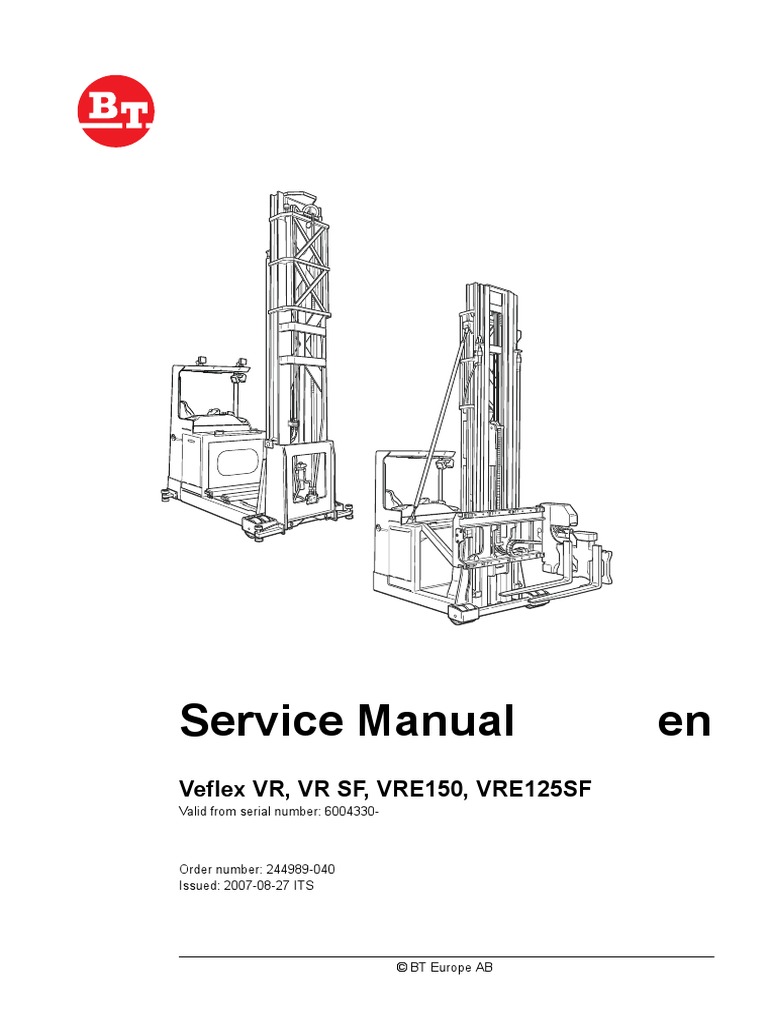 040 - Vre150 125SF | PDF | Brake | Truck