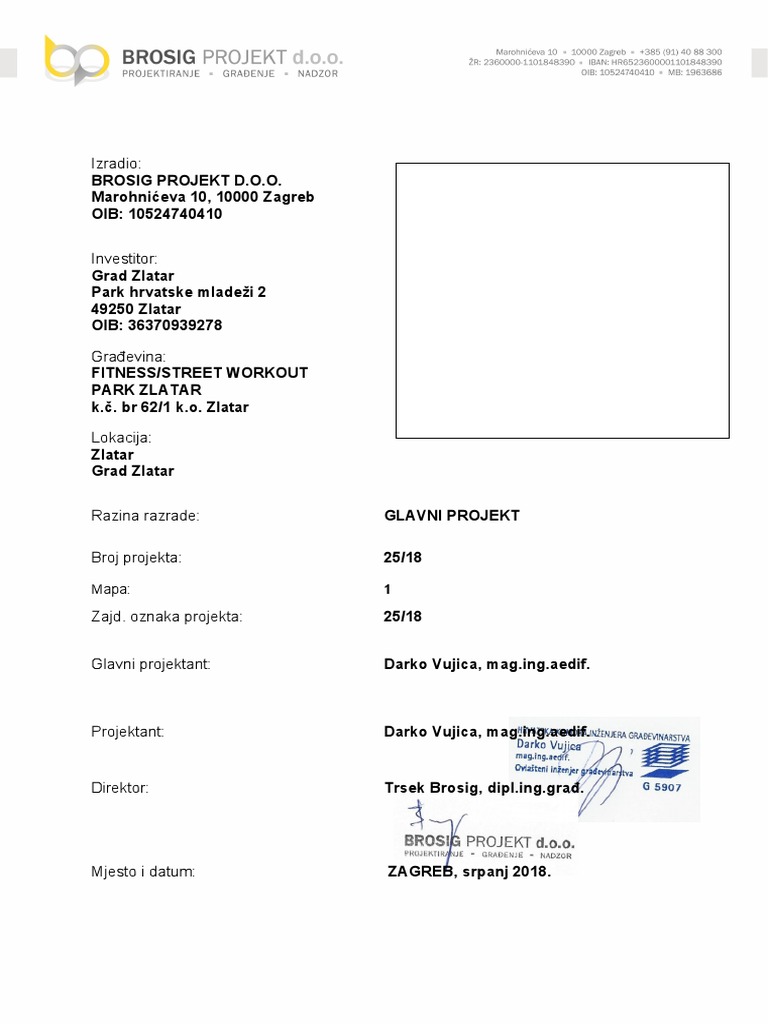 Glavni Projekt - Street Workout | PDF