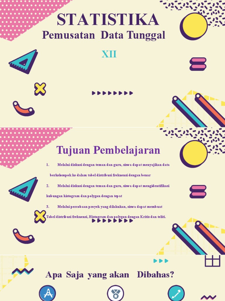 STATISTIKA Mean Modus Median Data Tunggal | PDF