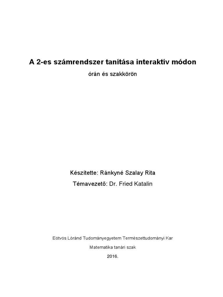 Rankyne Szalay Rita | PDF